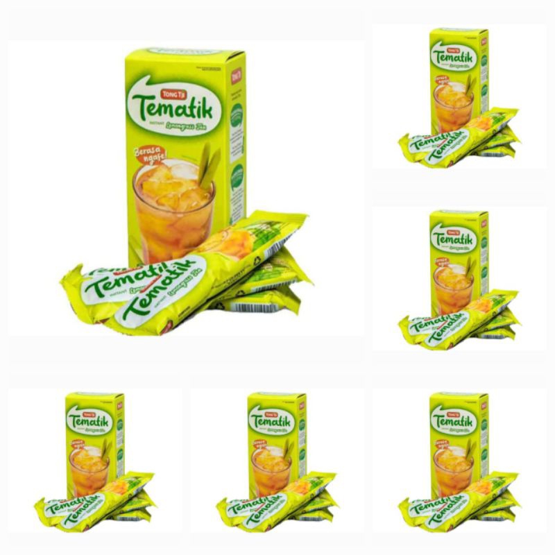 Jual Tong Tji Tematik Instan Lemongrass Tea Minuman Serbuk Teh Rasa ...
