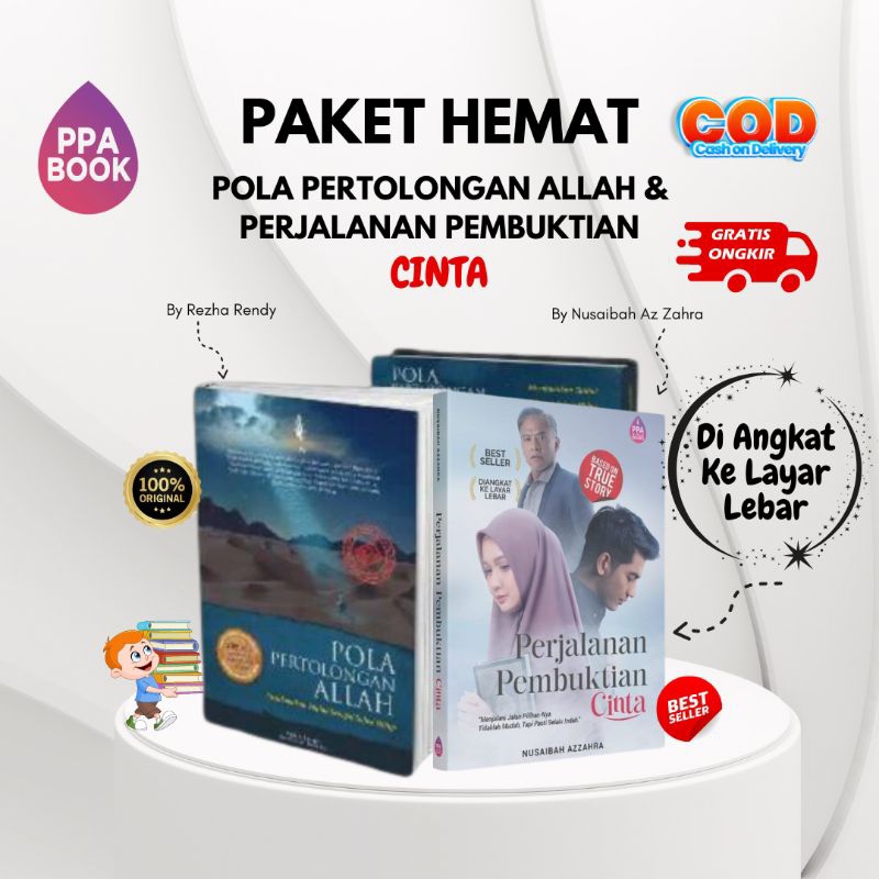 Jual Paket buku original pola pertolongan Allah dan perjalanan ...