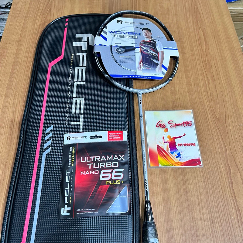 Jual RAKET BADMINTON FELET WOVEN TI 3000 PRO | Shopee Indonesia