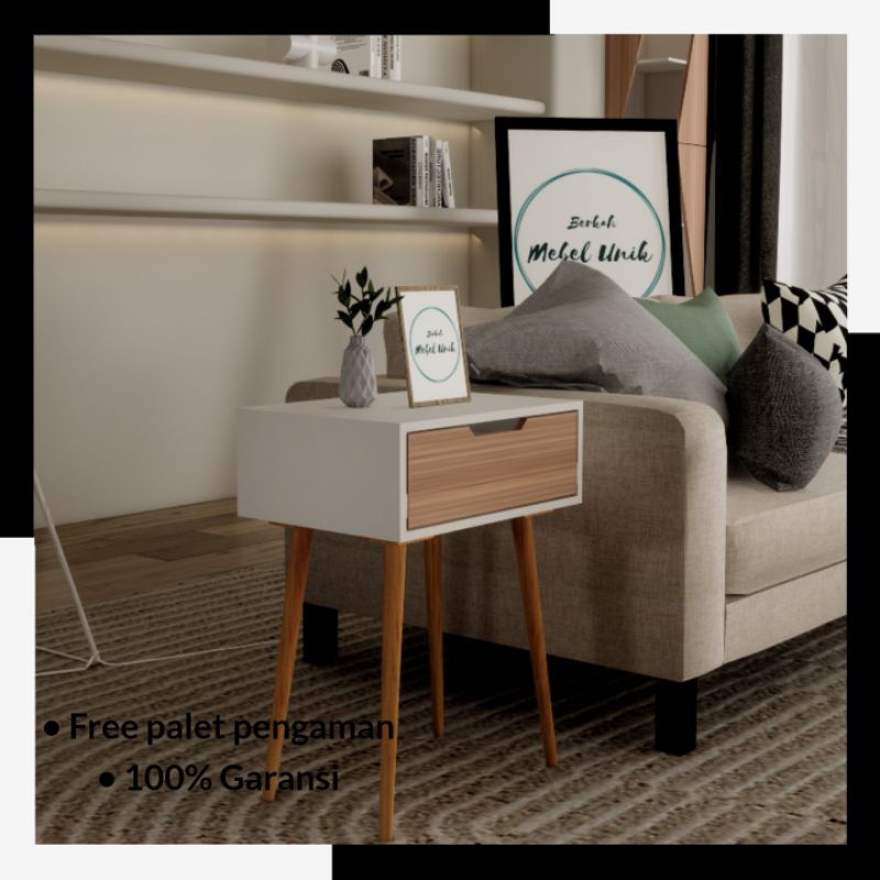 Jual Nakas Vintage Scandinavian Side Table Retro Termurah Terlaris kwalitas Premium ( Mebel Unik ...