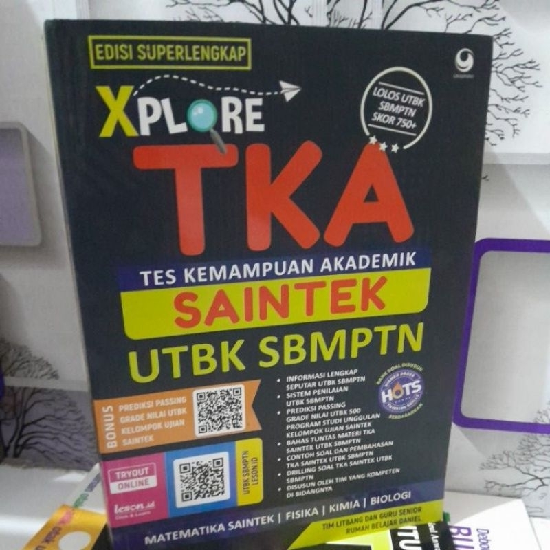 Jual BUKU EXPLORE TKA SAINTEK UTBK SBMPTN ORIGINAL | Shopee Indonesia