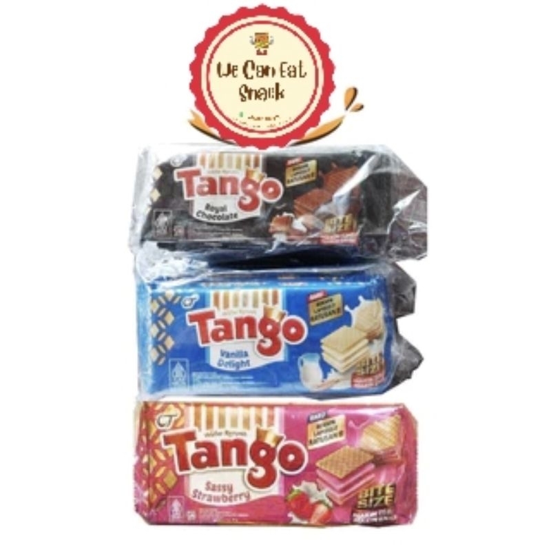 Jual Biskuit Wafer Tango All Varian 16gr (isi 10) | Shopee Indonesia