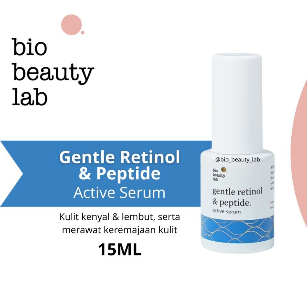 Jual Bio Beauty Lab Gentle Retinol & Peptide Active Serum 15ml Original ...