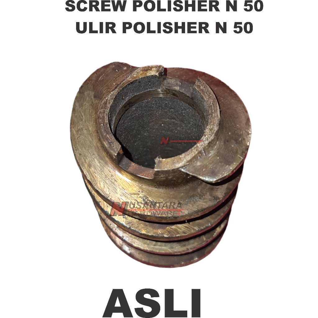 Jual ulir polisher N50,screw rice milling,uliran untuk mesin polisher ...