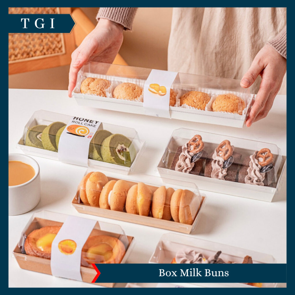Jual TGI - DESSERT BOX MINI CAKE BOX KOTAK PENYIMPANAN KUE BOX MILK ...