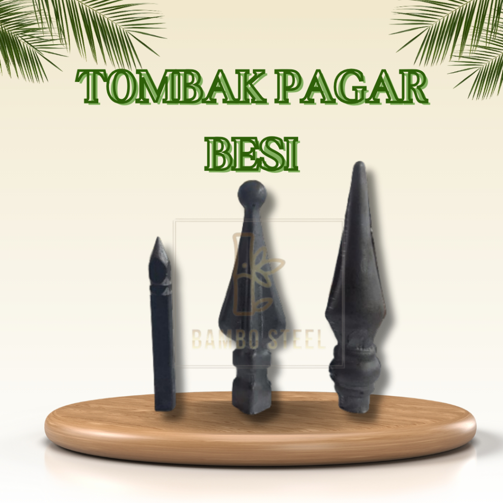 Jual Ornamen Besi Pagar Tombak Pagar Virkan 12 Tombak Pagar 16 Tombak ...