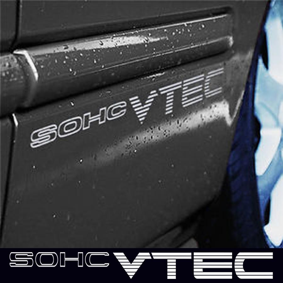 Jual Sticker Honda EG EK VTEC SOHC CIVIC EK9 MUGEN SPORT Honda DOHC ...