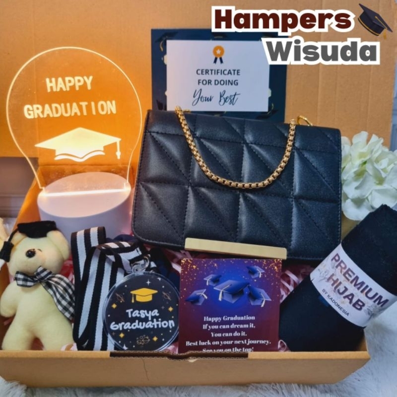 Jual Hampers Wisuda Tas Cewek / Kado Wisuda Slingbag Graduation ( ABY ...