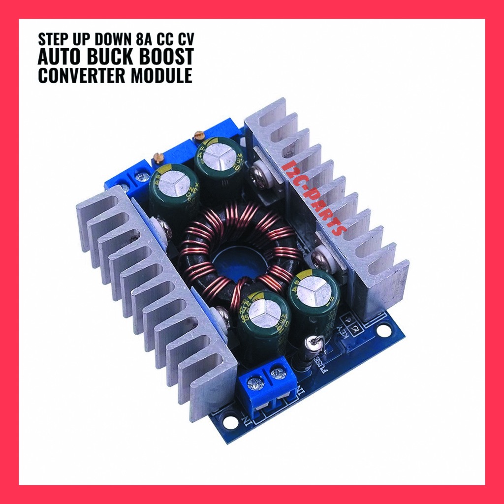Jual DC Step Up Down 8A 5-30V to 1.25-30V Auto Buck Boost Converter CC CV | Shopee Indonesia