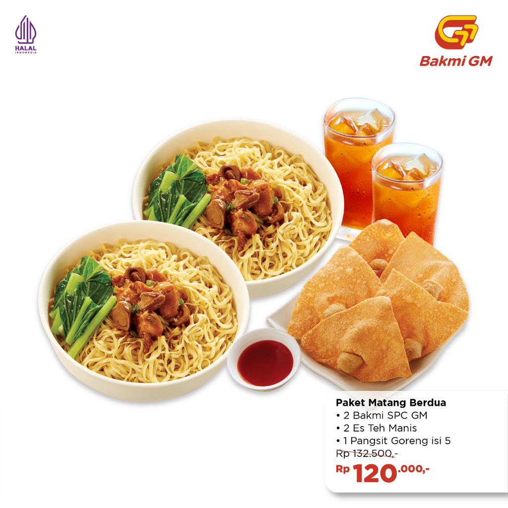 Jual Bakmi GM - Paket Makan Berdua (Matang) | Shopee Indonesia