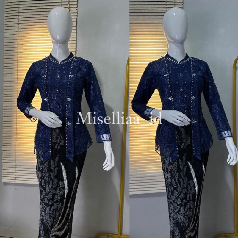 Jual Bisa cod Ready stock Kebaya modern kutu baru kerah sanghai kebaya wisuda payet by Miselliaa ...