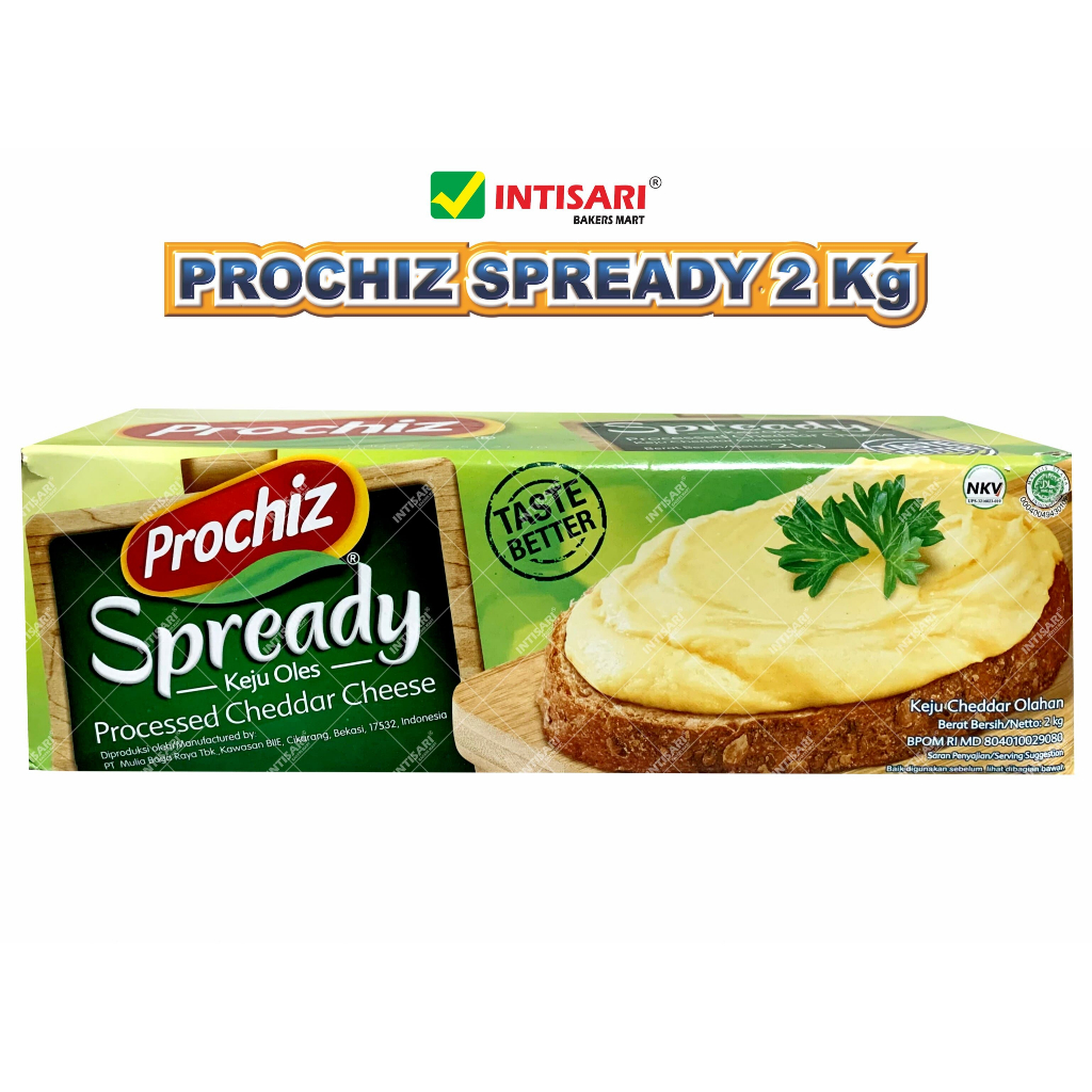 Jual PROCHIZ SPREADY CHEESE 2 KG | Shopee Indonesia