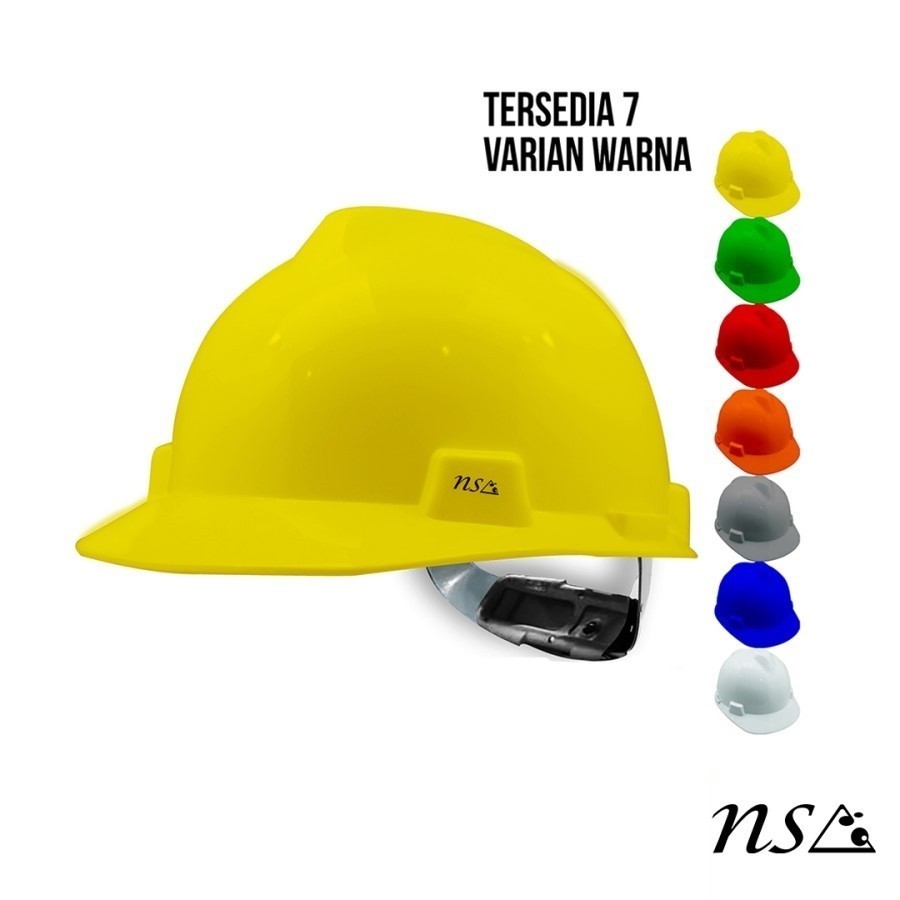 Jual Helm Proyek Kerja Safety NSA V-Gard /Helm safety SNI NSA Inner ...