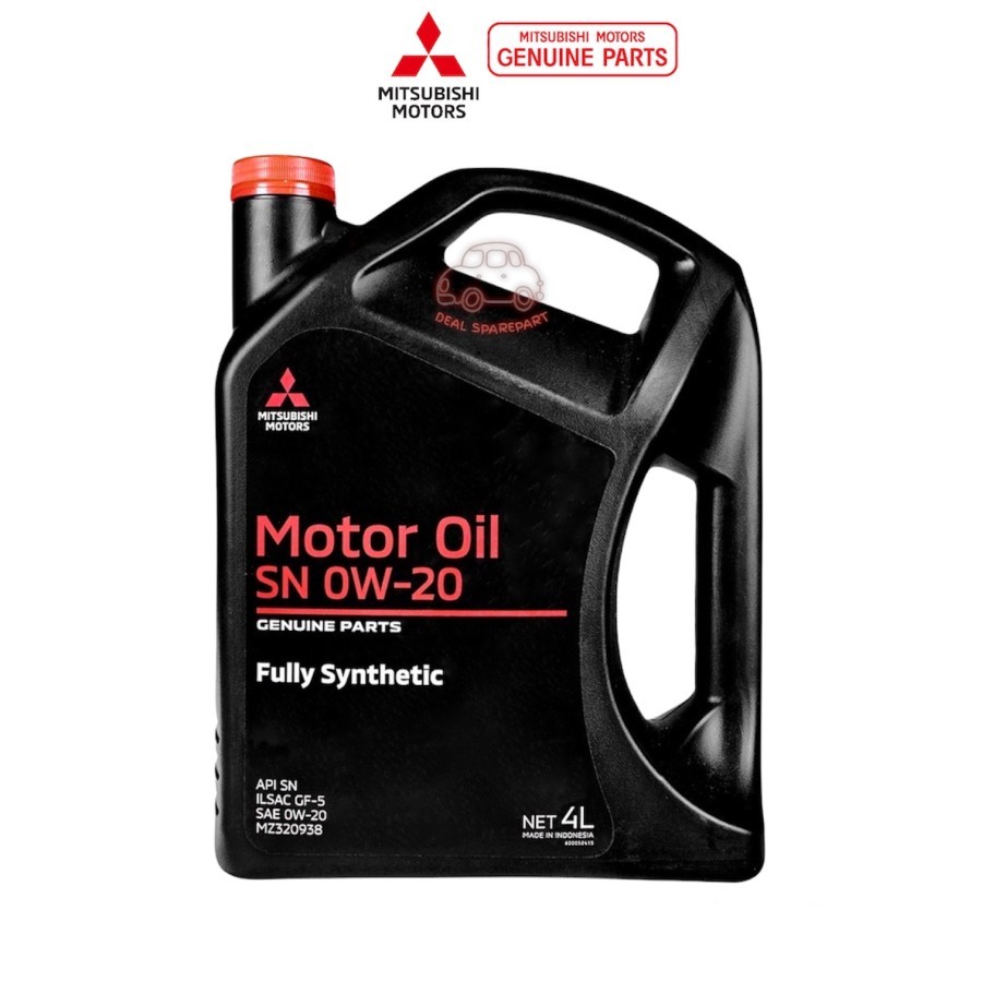 Jual Oli Mesin Mitsubishi Expander Xpander SAE 0W-20 SN 0W20 Fully ...