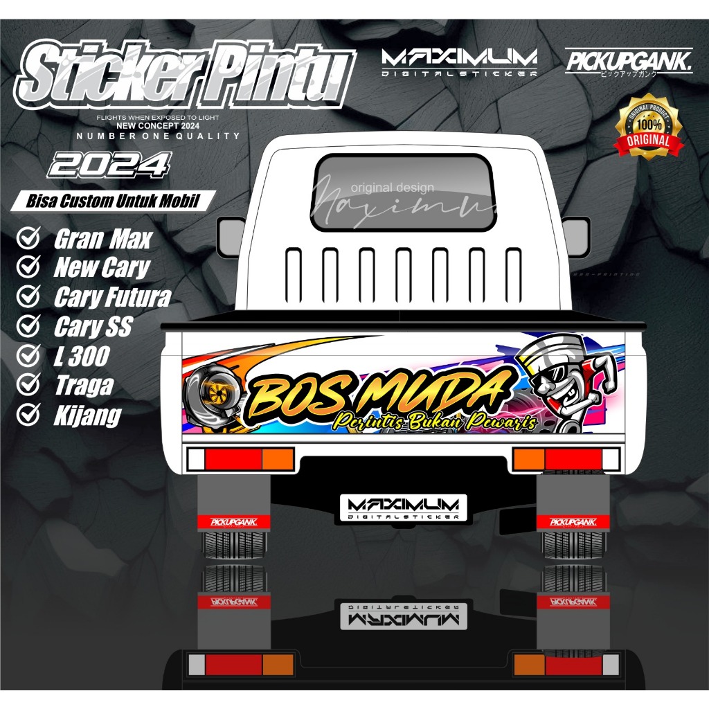 Jual Pintu Belakang Mobil Pick Up Panter / Grandmax / L300 / Carry SS ...