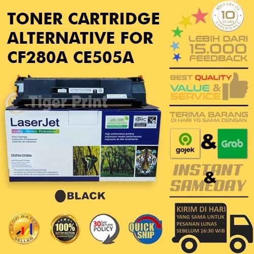 Jual Toner Compatible 80A 05A For CF280A CE505A | Shopee Indonesia