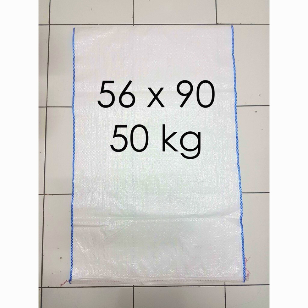 Jual KARUNG PLASTIK BARU UKURAN 56X90 / KARUNG PACKING TEBAL / KARUNG ...
