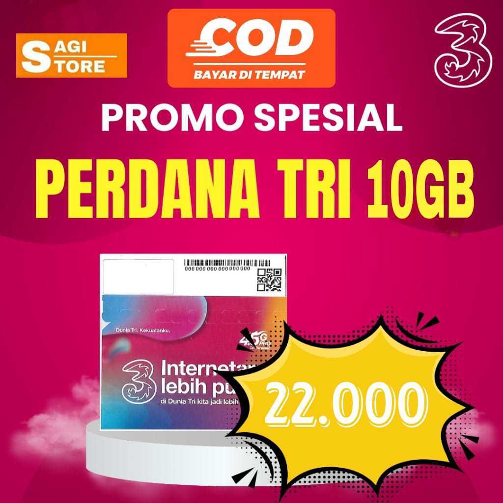 Jual KARTU PERDANA THREE/TRI SAKTI 24 JAM FULL NONSTOP 30 HARI SUDAH ...
