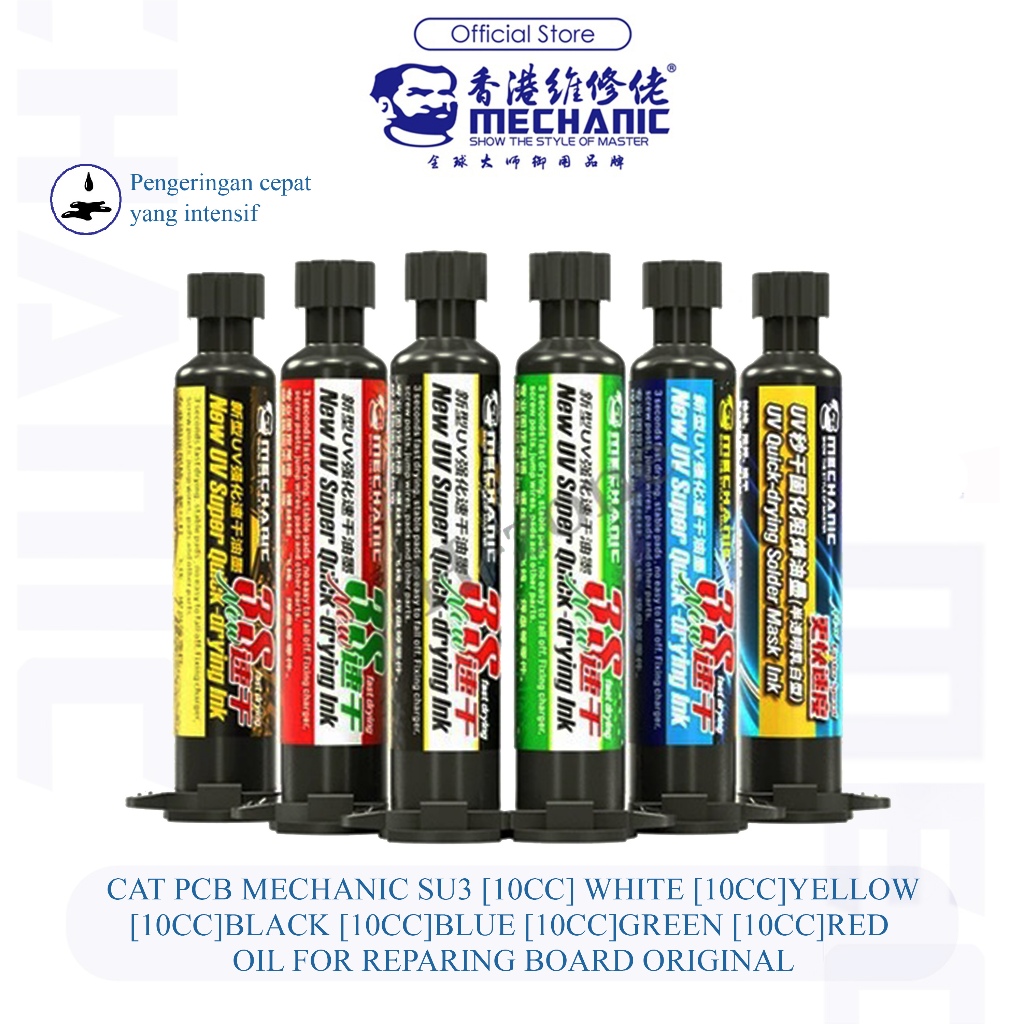 Jual Mechanic Cat PCB SU3 10CC Series Paste Cat PCB Oil Untuk Reraring ...