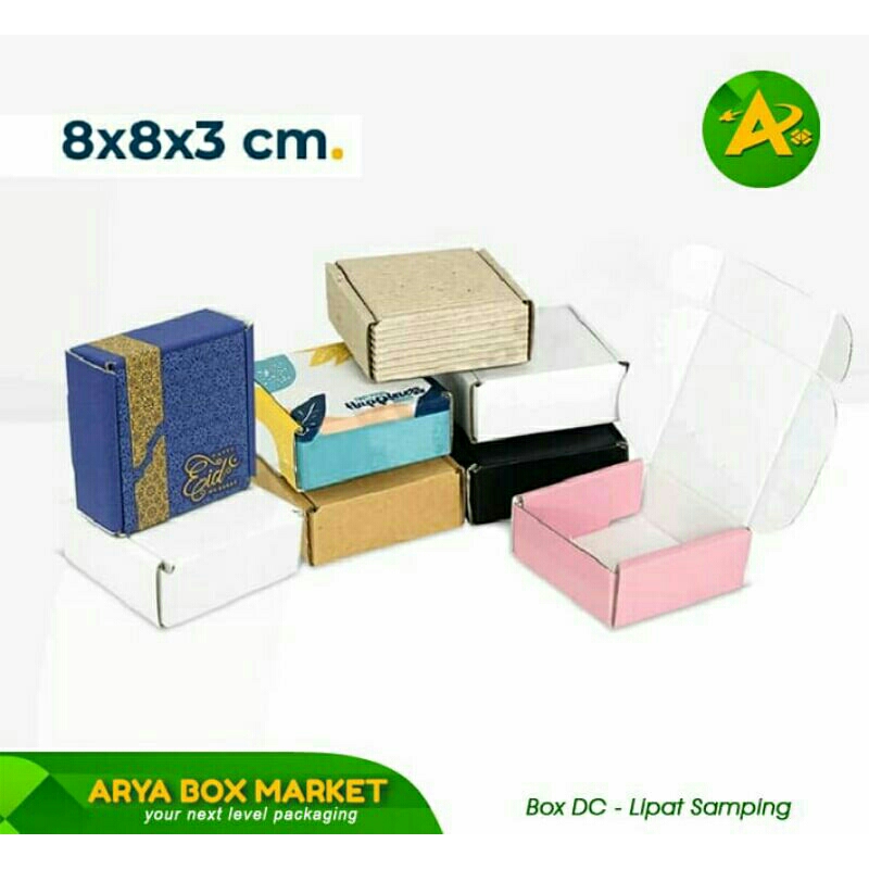 Jual Box mini 8x8x3cm Kardus/Hampers/Kardusmini/Acesories | Shopee ...