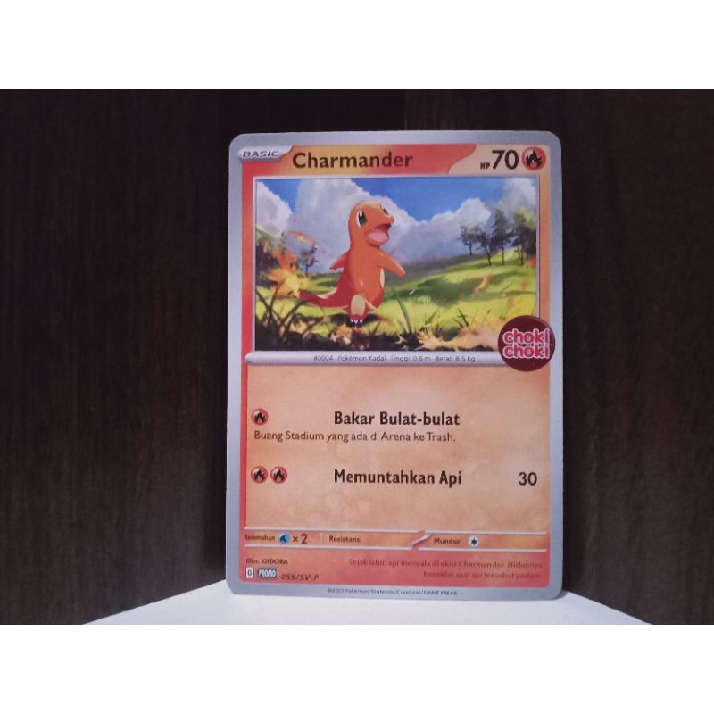 Jual Kartu Pokemon X Choki Choki 2024 ^Charmander 2 Kartu^ | Shopee ...