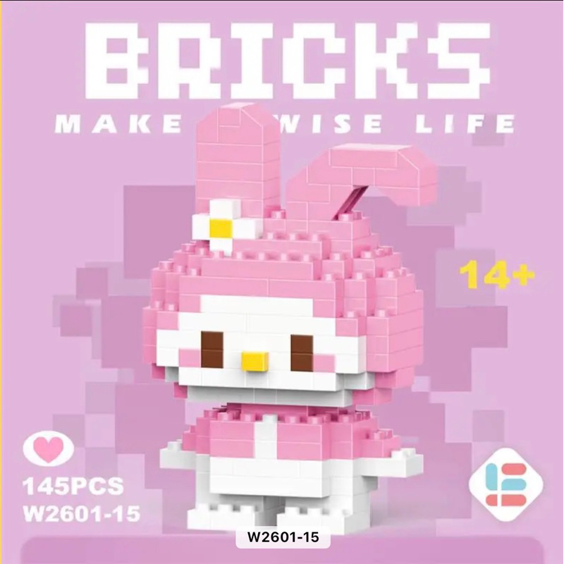Jual [PSS] NANO BLOCK / NANO BRICKS MAINAN BALOK SUSUN KARAKTER ...