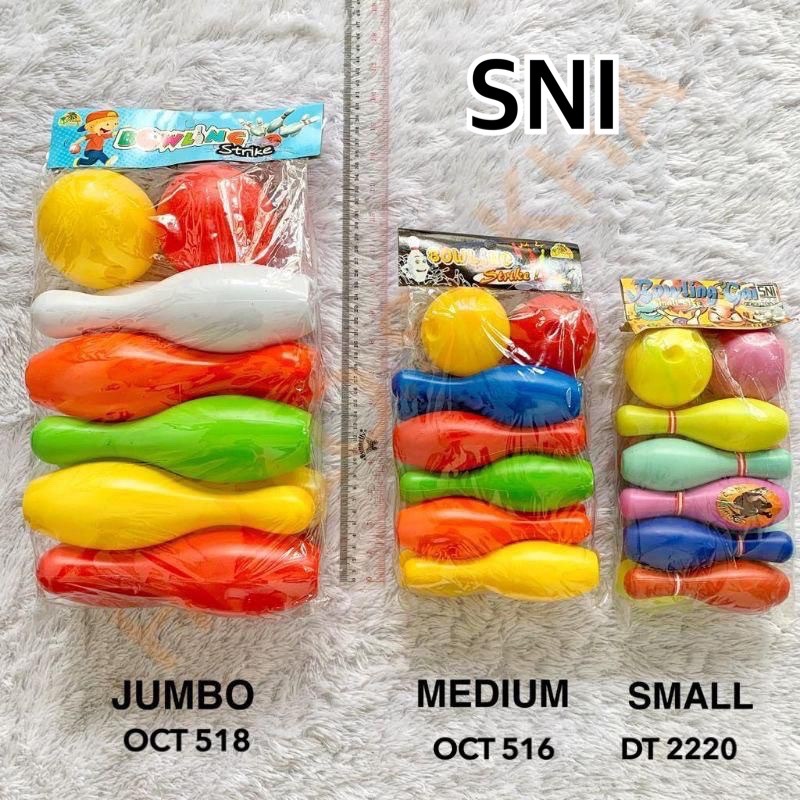 Jual (PRODUK BER-SNI) MAINAN BOLA BOWLING STRIKE GAME SET PLASTIK IJT ...