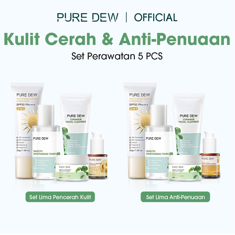 Jual Pure Dew 5pcs Whitening essence Liquid fade color spots Promote skin renewal deep ...