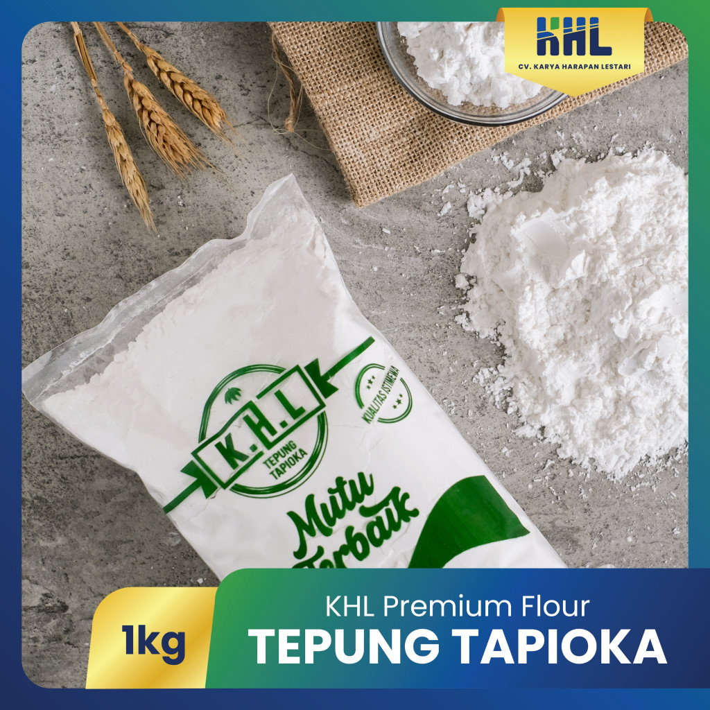 Jual 1 Kg Tepung Tapioka / Tepung Pengental / Tepung Kanji / Tepung ...