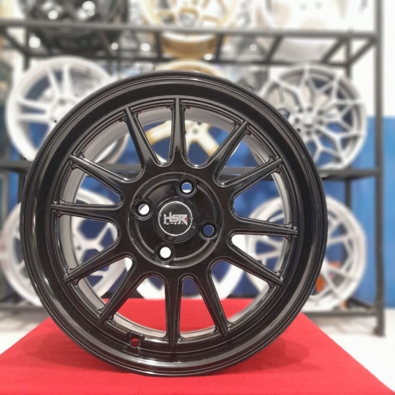 Jual Velg Mobil Murah Hsr Ende Ring 15 Pcd 4x100 Brio Karimun Mirage March Agya Sigra Mobilio ...