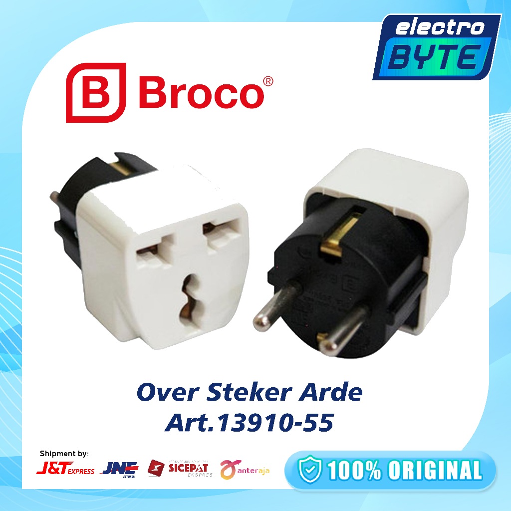 Jual OVER STEKER UNIVERSAL 13910 BROCO / OVERSTEKER COLOKAN KAKI 3 KE 2 ...