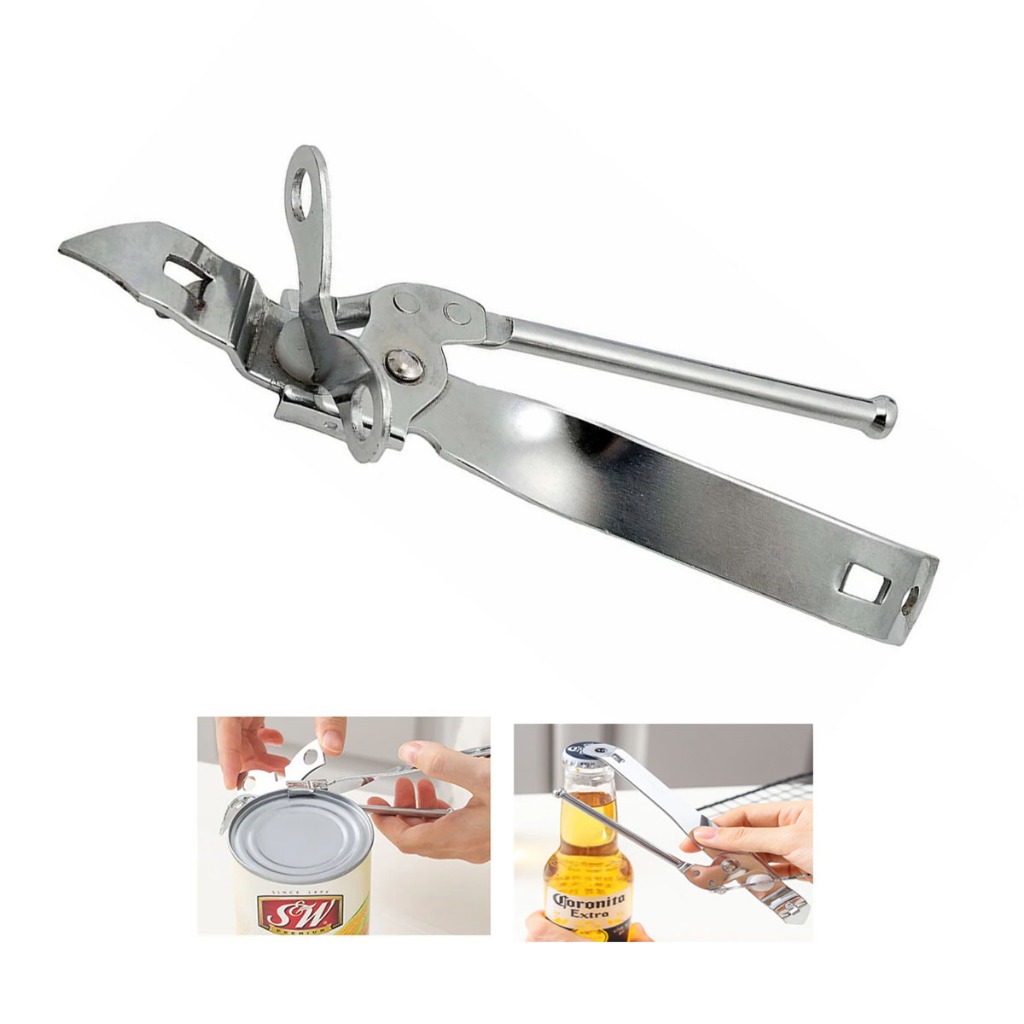 Jual Alat Pembuka Kaleng dan Tutup Botol Putar Stainless Steel Can ...