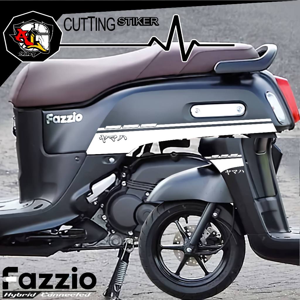Jual STICKER CUTTING FAZZIO/SCF.435a/STRIPING FAZZIO/STIKER TULISAN ...