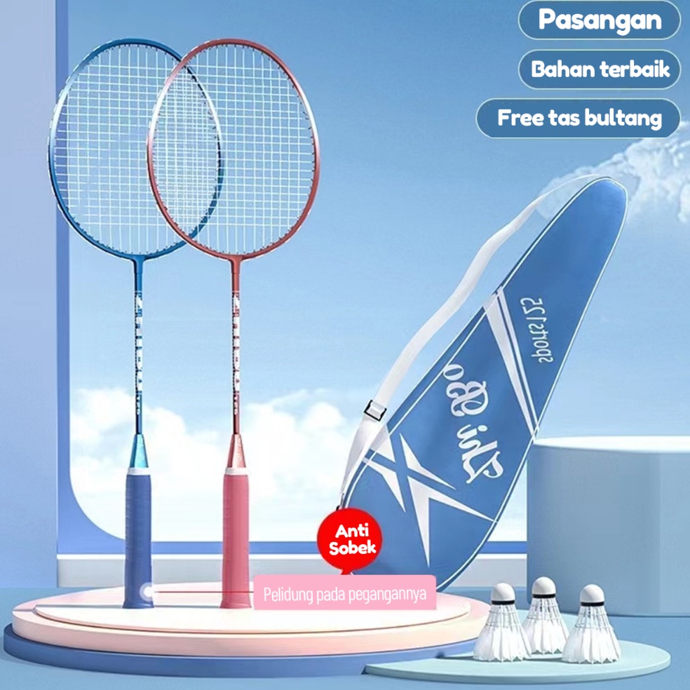Jual HARGA TERMURAH RAKET BADMINTON RAKET BULU TANGKIS ISI 2 FREE ...