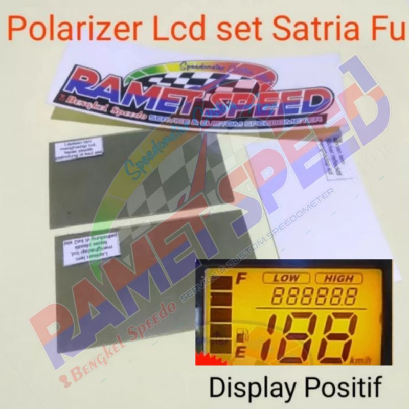 Jual polarizer set Atas bawah Satria Fu Barong dan CBU | Shopee Indonesia