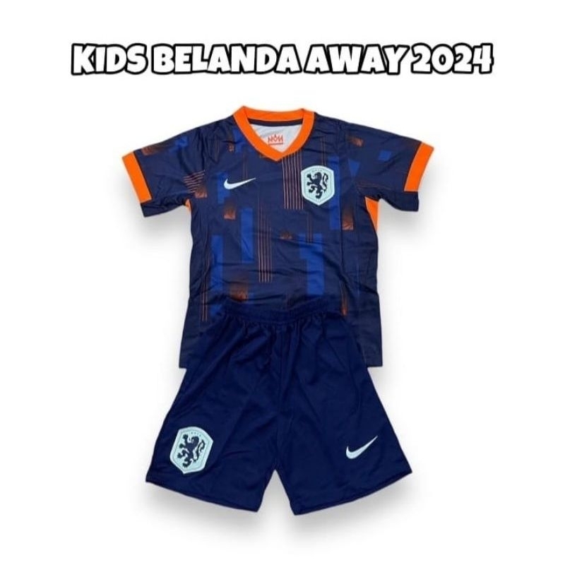 Jual JERSEY KIDS BELANDA AWAY EURO 2024 GO | Shopee Indonesia