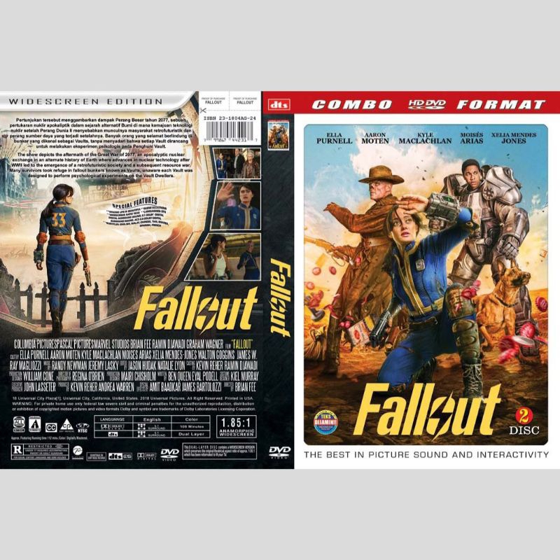 Jual Kaset Serial Film FALLOUT 2 Disk (2024) | Shopee Indonesia