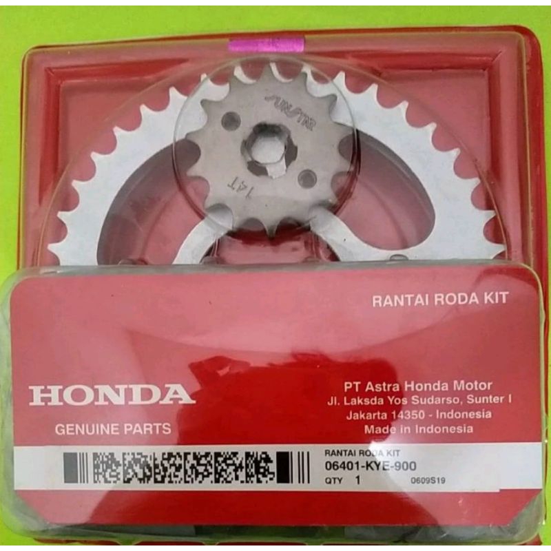 Jual Gear set KYE Honda megapro new cb150r cbr 150 original | Shopee ...