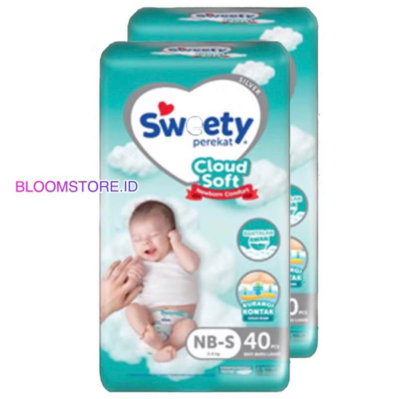 Jual PAKET 2 BALL - SWEETY SILVER Pant Pants Popok Cloud Soft Celana ...