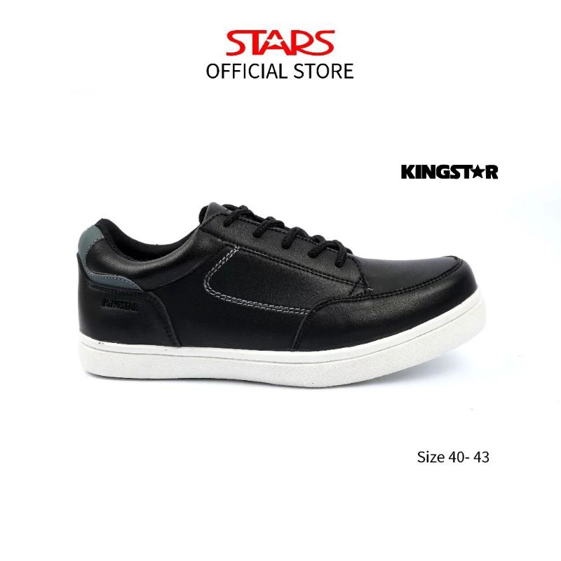 Jual KINGSTAR Sepatu Kerja Pria Desmond Hitam | Shopee Indonesia
