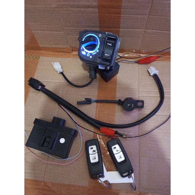 Jual kunci Keyless Remot Smartkey Full ORI PCX 160/ADV 160 PNP Metic ...