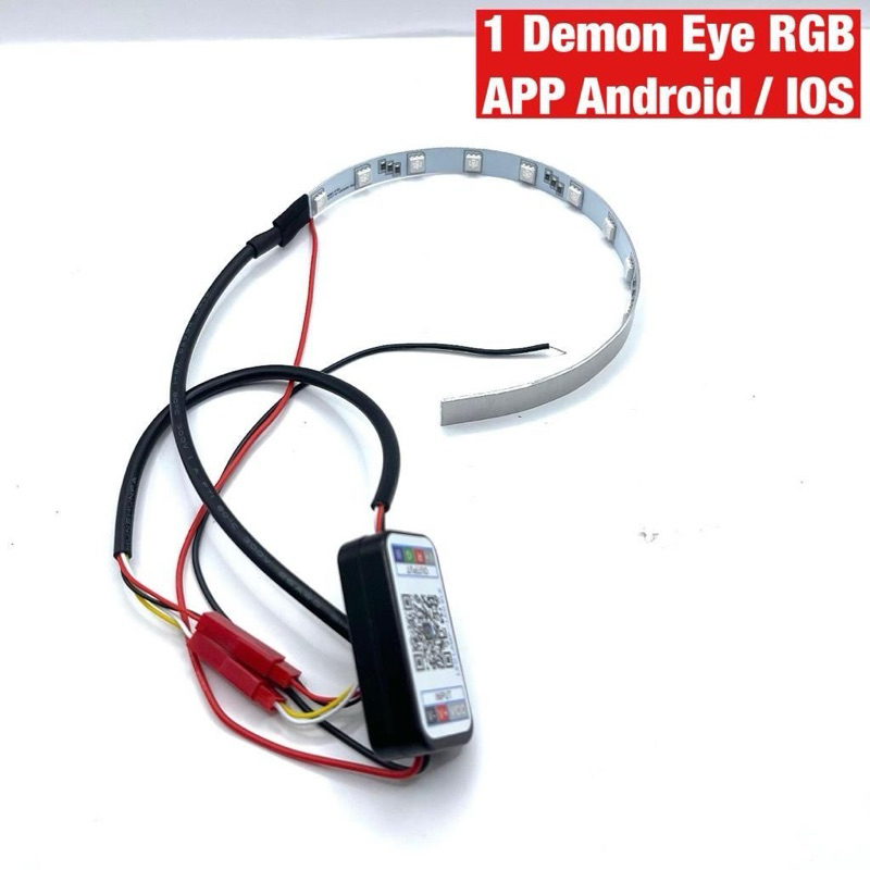 Jual Devil Eye 360 Biled 2.5 3 inch Matrix RGB Bluetooth Full Steel ...