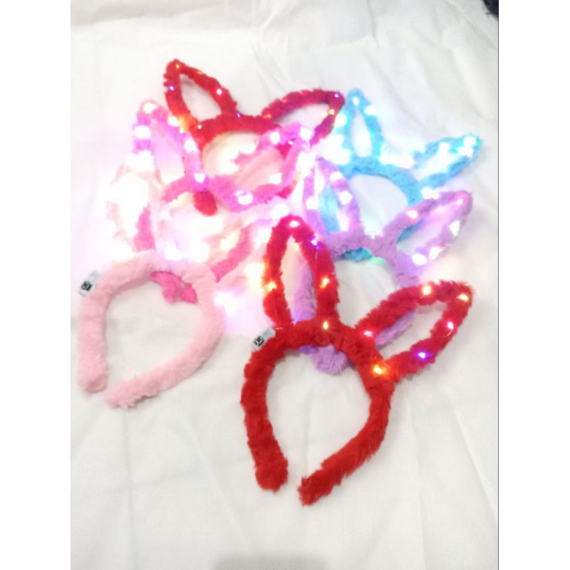Jual BANDO LED KELINCI BANDO NYALA BANDO RAMBUT KEKINIAN ISI 12pcs ...