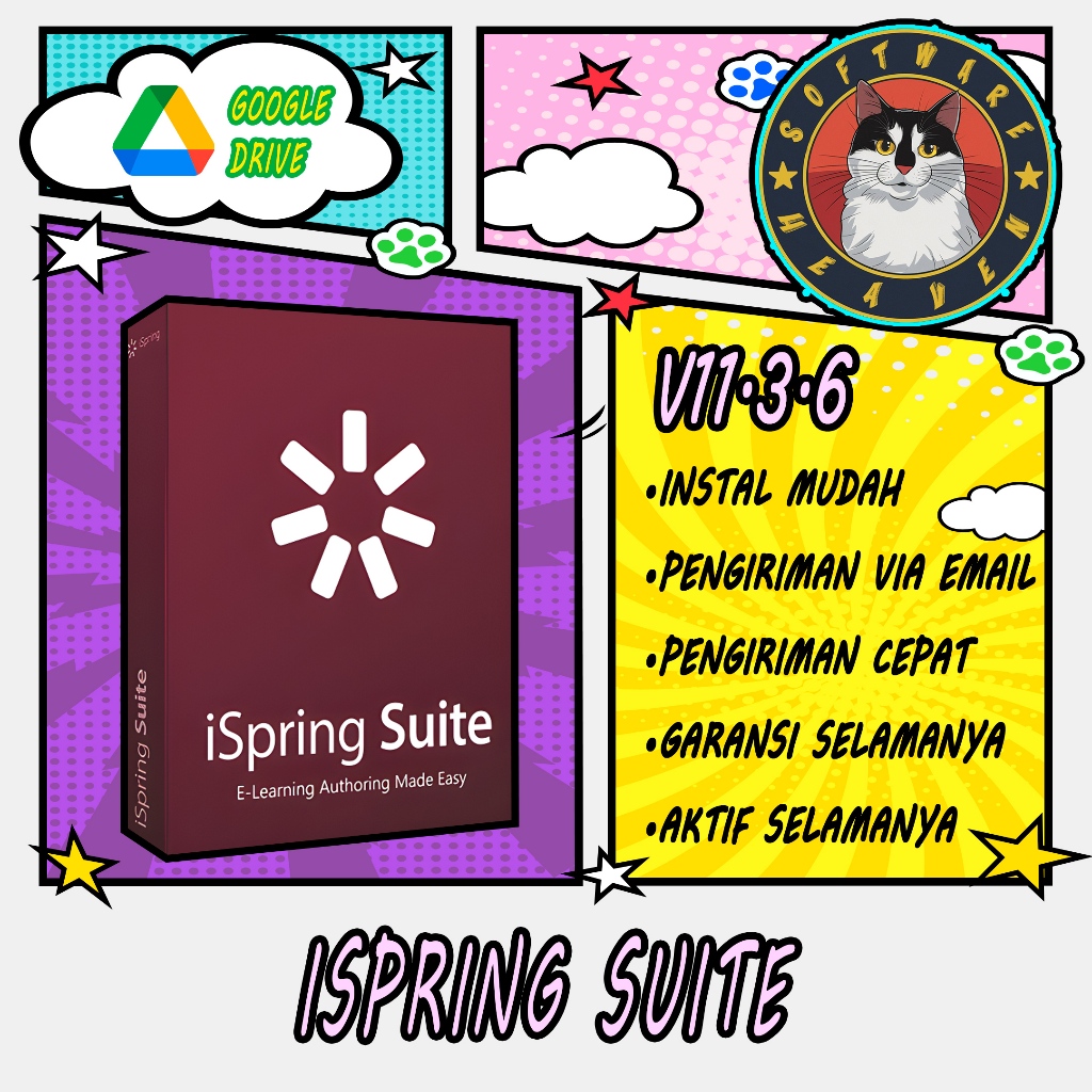 Jual iSpring Suite 2024 11.3.6 Build 18005 Full Version (Versi Terbaru ...