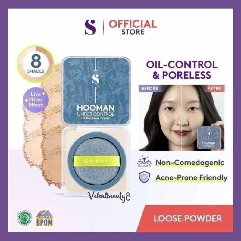 Jual Somethinc Hooman Under Control HD Blur Loose Powder | Loose Powder ...