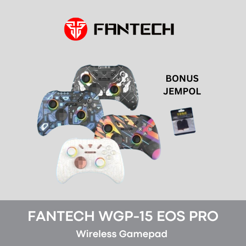 Jual Fantech WGP15 / WGP-15 EOS PRO Wireless Multiplatform Gamepad ...