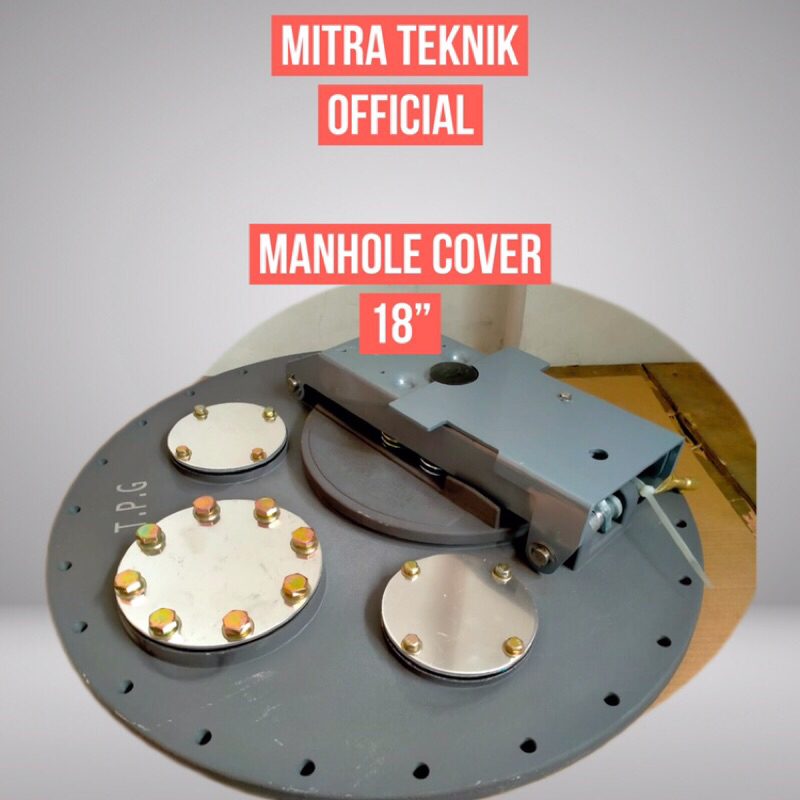 Jual MANHOLE COVER 18 INCH TUTUP TRUK TANGKI | Shopee Indonesia