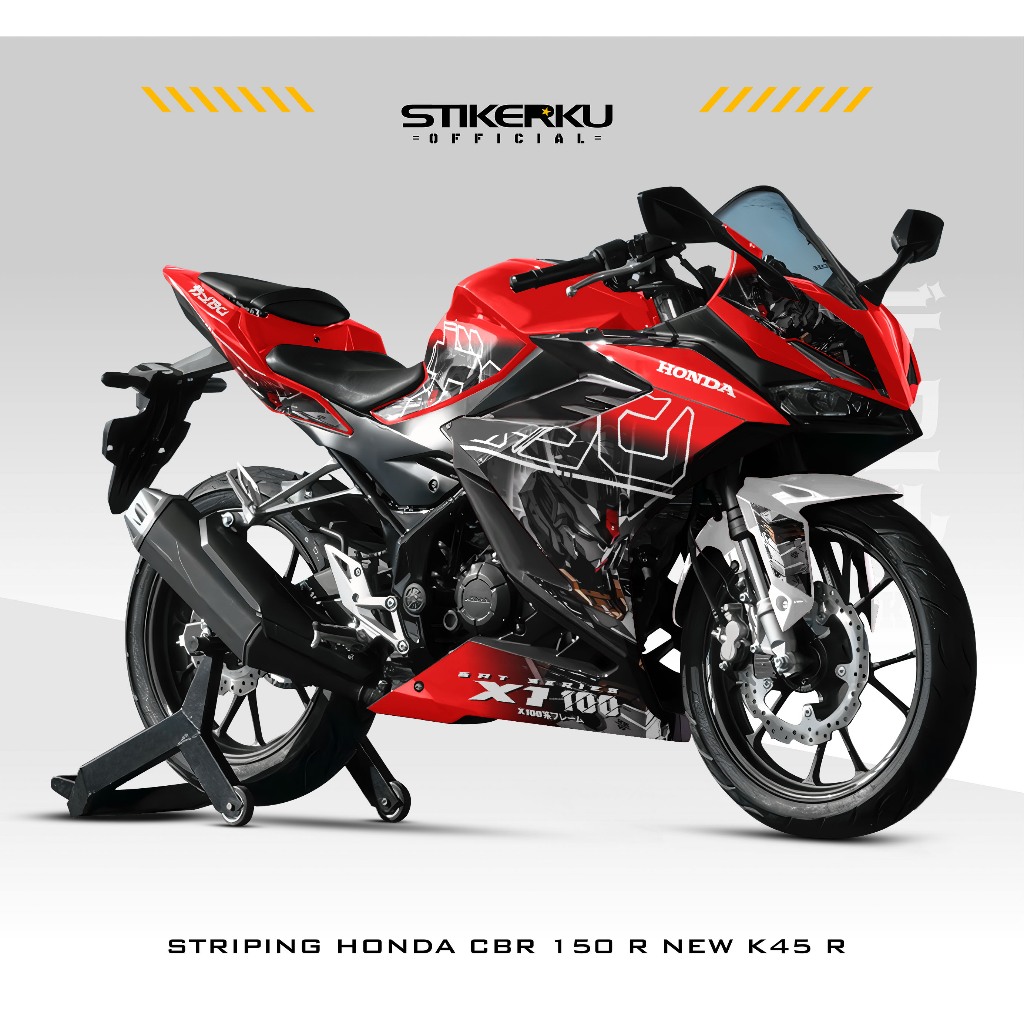Jual STRIPING CBR150R K45R / MOTIF 19 / CBR 150R / STICKER / STIKER MOTOR / VARIASI / LIST MOTOR ...