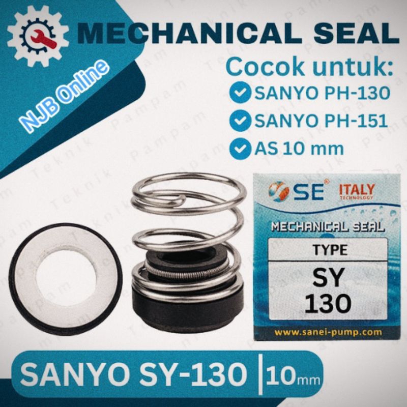 Jual SIL Pompa Air SANYO SY 130 MECHANICAL SEAL | Shopee Indonesia