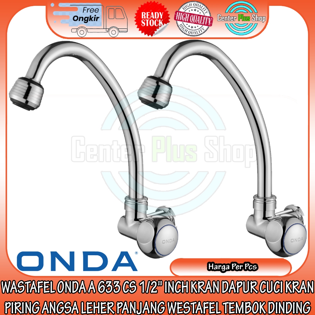 Jual Kran Dapur Onda V 633 CS 1/2" Inch Inci Inchi In Westafel Tembok ...
